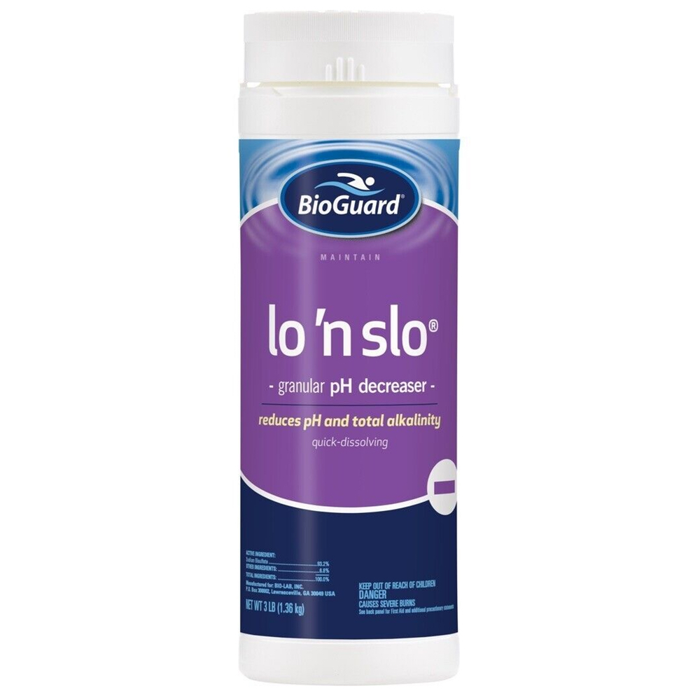 Hydropool.com | BioGuard Lo-n-Slo pH Decreaser 3 lb - Item 23330