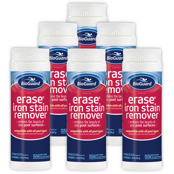 Hydropool.com | BioGuard Erase Stain Remover Swimming Pools 1.75 lb - 6 ...