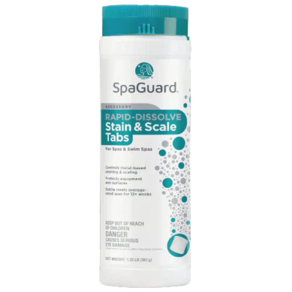Hydropool.com | SpaGuard Rapid-Dissolve Stain & Scale Tabs - 1.25 lbs ...