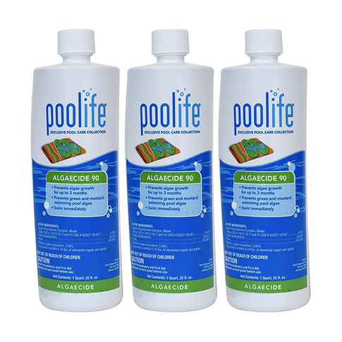 Hydropool.com | Poolife Algaecide 90 - 32 oz - 3 Pack - Item 62088-3PK