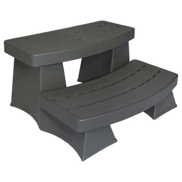 Hydropool.com | Sure Step II Spa Steps - Dark Gray - Item 6130417