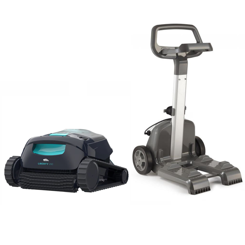 Hydropool.com | Dolphin Liberty 200 Cordless Robotic Pool Cleaner With ...