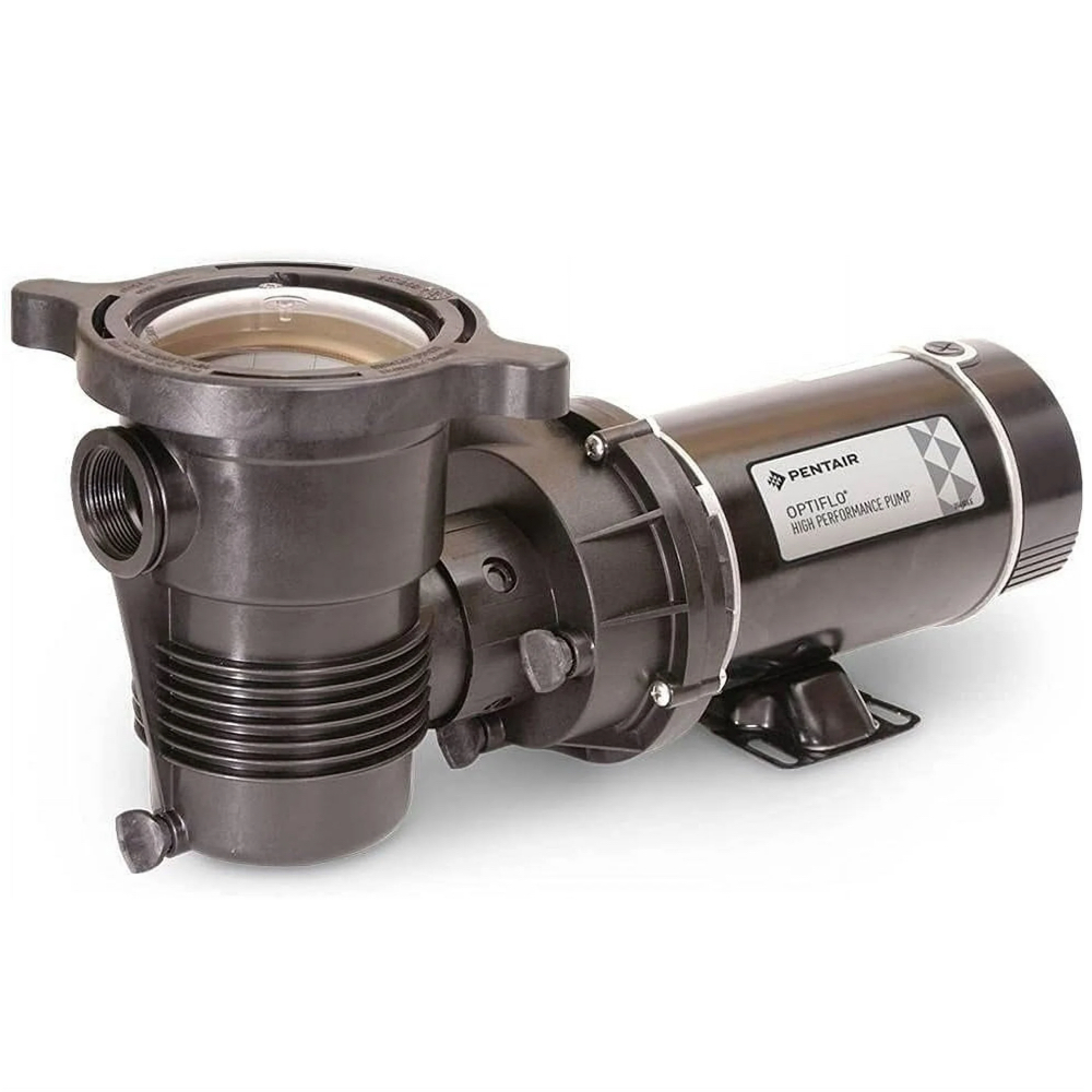 Hydropool.com | Pentair OptiFlo Vertical Discharge 1 HP 115V Above ...