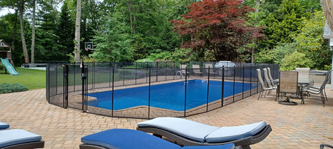 Hydropool.com | Baby-Loc Removable Child Safety Fencing 4' Tall x 6 ...