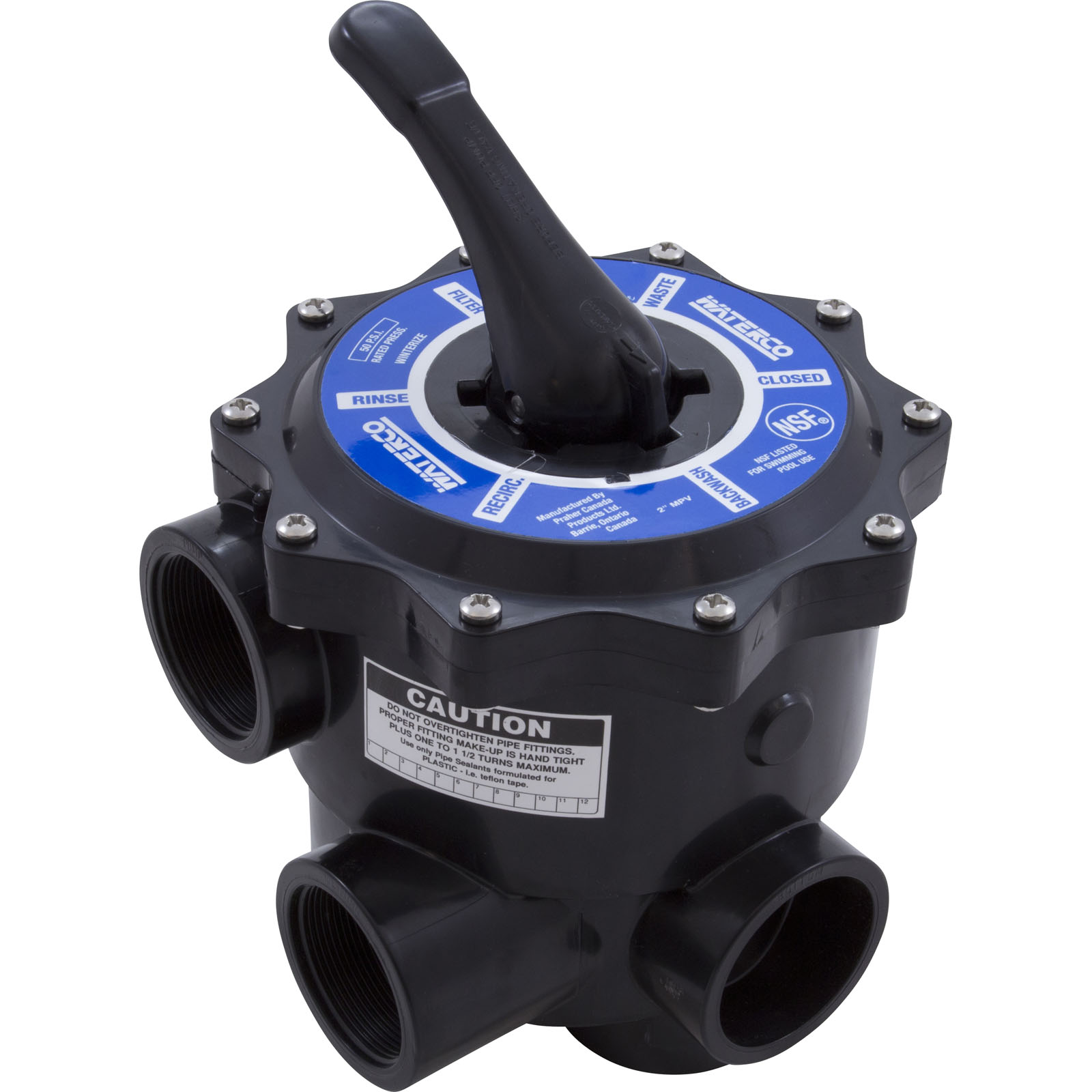 Hydropool.com | Baker Hydro/Waterco Item 26-252-1234 - Multiport Valve ...