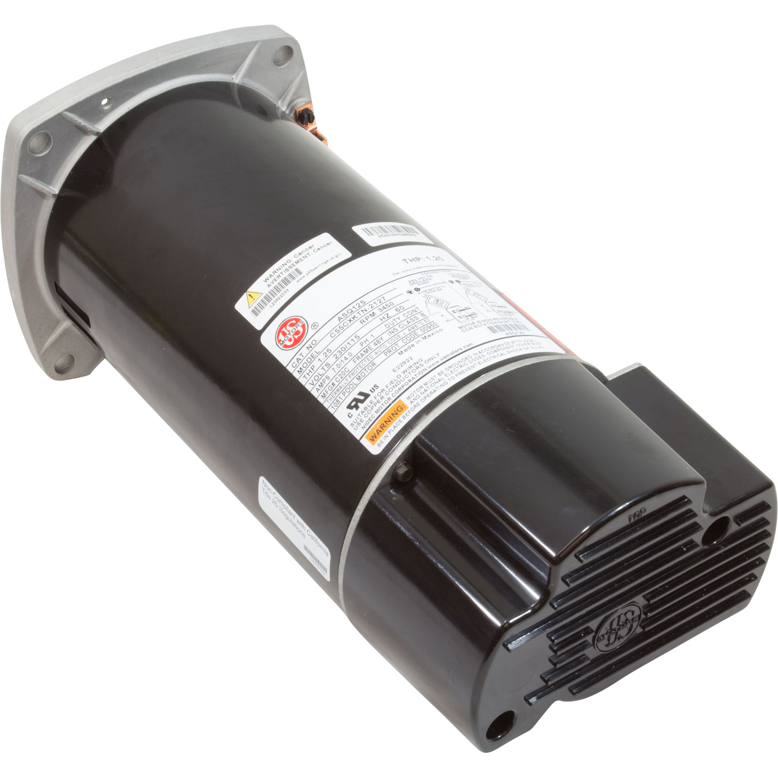 Hydropool.com | US Motors (Nidec Motot Corporation) Item 35-184-1715 ...