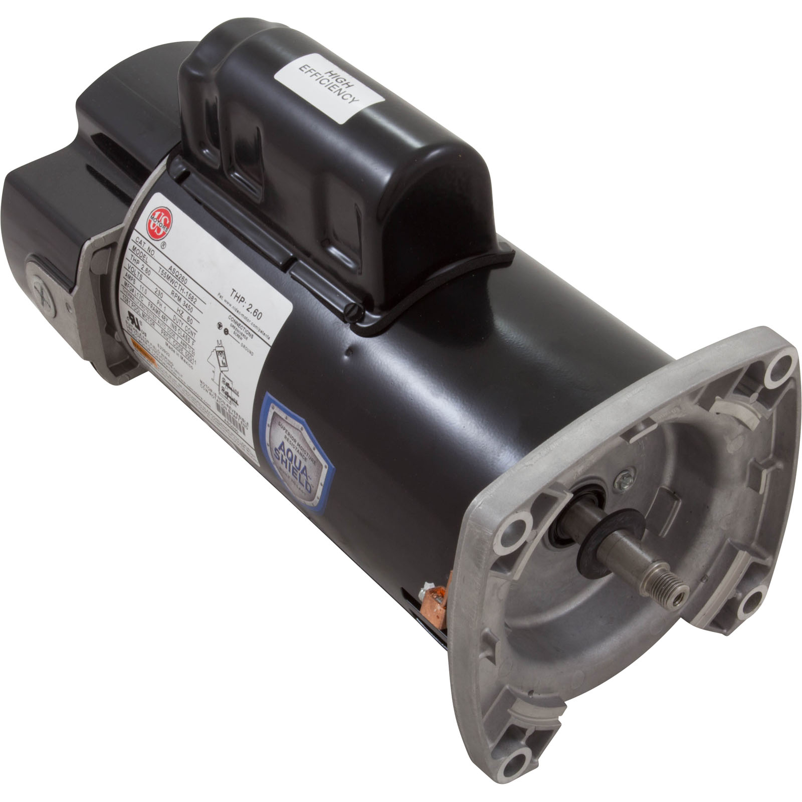 Hydropool.com | US Motors (Nidec Motot Corporation) Item 35-184-1730 ...